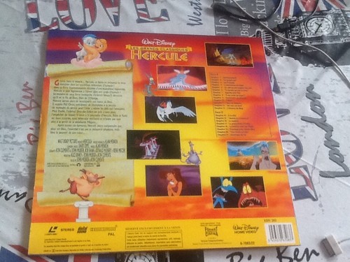 LASERDISC - HERCULES - (DISNEY GREAT CLASSICS) | eBay