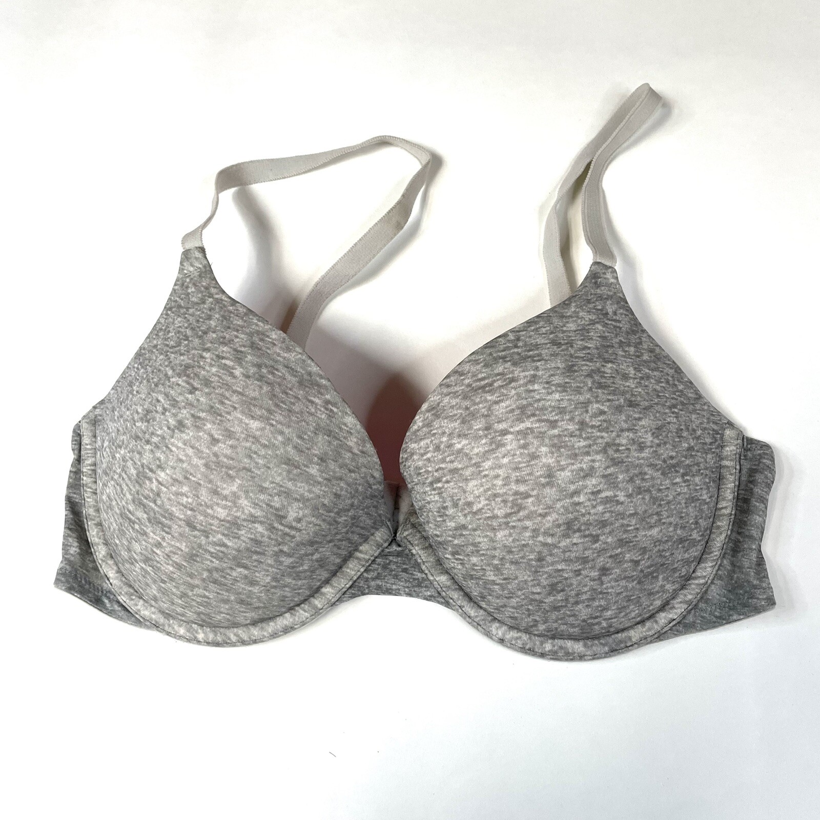 PINK Victorias Secret 34D Everywhere Pushup Bra Padded Gray Underwire #1109 | eBay