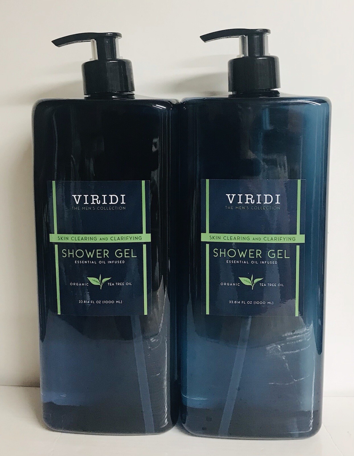 2-Pack Viridi ~ Skin Clearing & Clarifying Shower Gel with Organic Tea ...