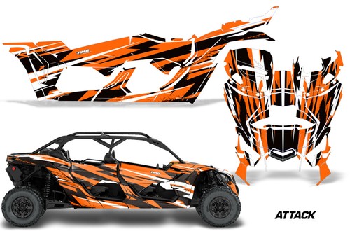 Graphics Decals Stickers For Can-Am Maverick X3 XDS XRS 4DR 2016-23 ...