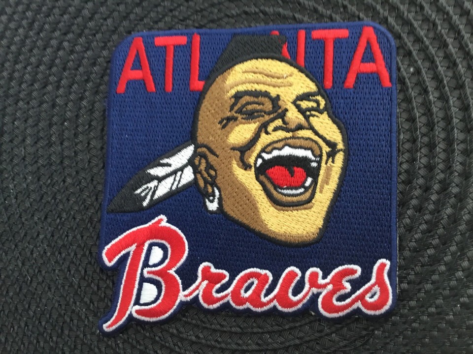 ATLANTA BRAVES MLB Vintage Embroidered Iron On Patch 4” X 3.5” | eBay