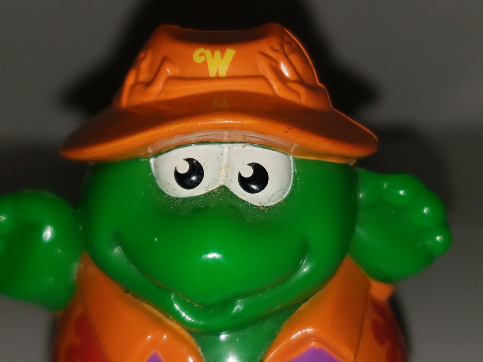 PLAYSKOOL Weebles Weeble Wobble Figure GREEN TURTLE TOURIST Preschool 2 ...