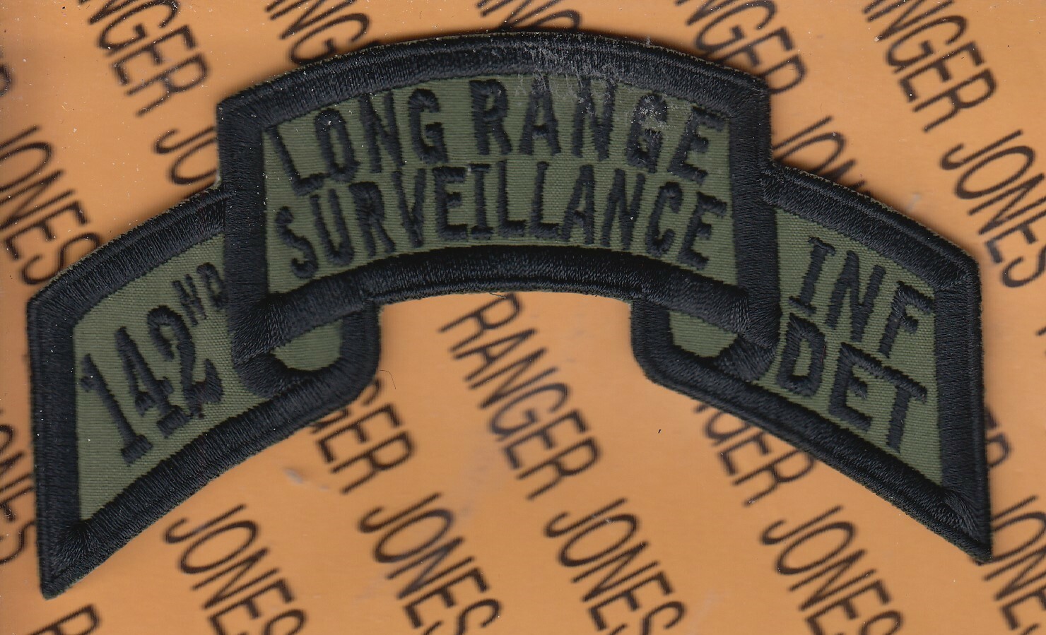 142nd Infantry Det LRS Airborne Ranger 42nd Inf Div NY ARNG BDU 4.5 ...