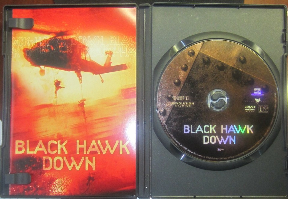 Black Hawk Down (DVD, 2002) Like New Complete with Art & liner notes ...