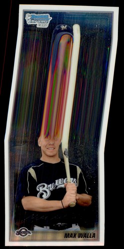 2010 BOWMAN CHROME PROSPECTS MAX WALLA MILWAUKEE BREWERS #BCP121 | eBay