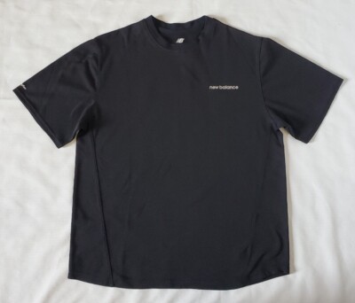 New Balance Shirt Mens Small Black Short Sleeve 100% Polyester | eBay