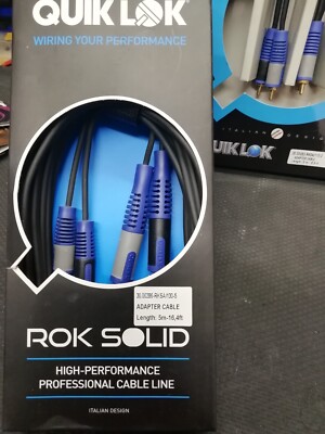 QUIK LOK ROK SOLID ADAPTER CABLE 5M RKSA/130-5 | eBay UK