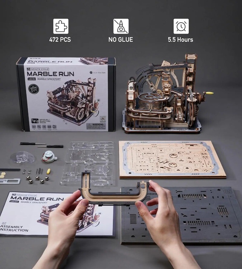 Hot New Electric Model Kits 3D Puzzles Brain Teaser Wooden Puzzles ...