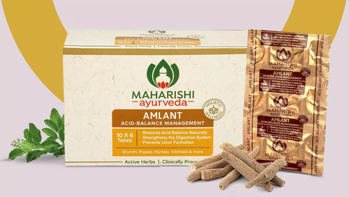Maharishi Ayurveda Amlant for Digestion, Acidity and Gas - 60 Tablets ...