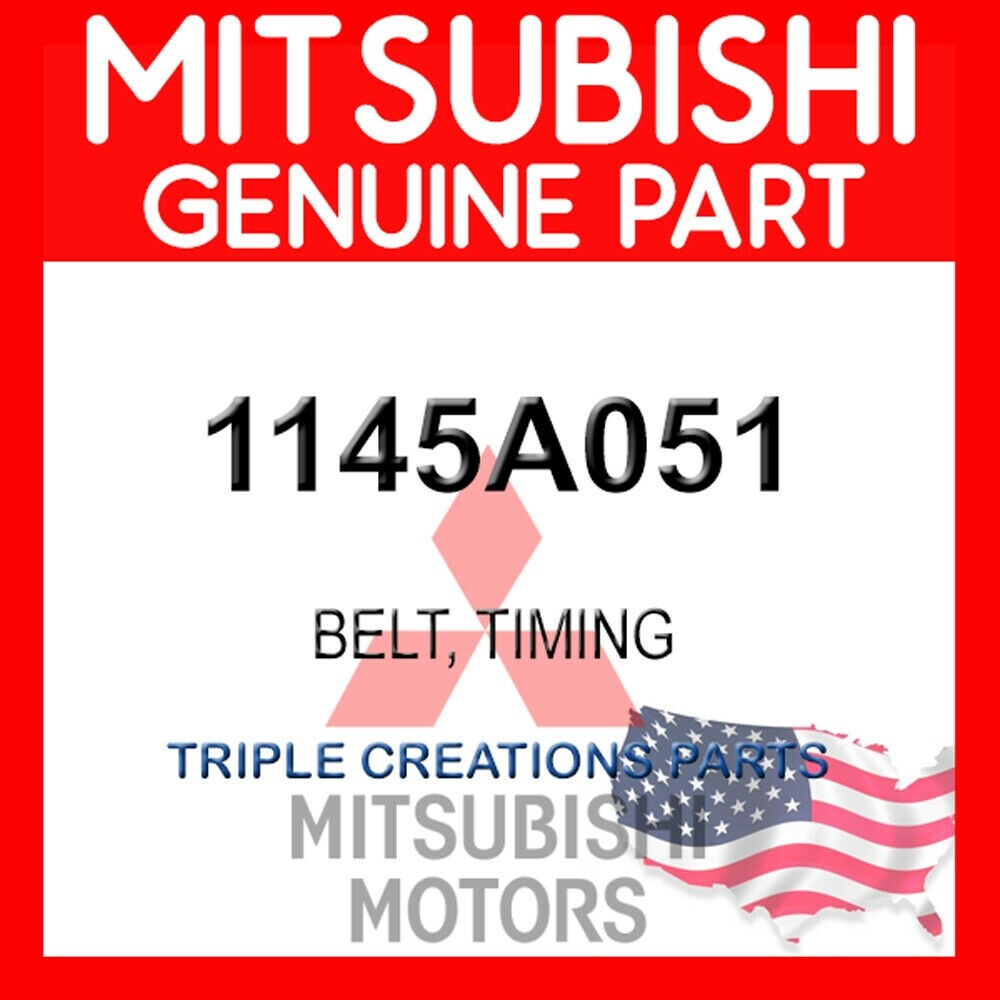 GENUINE OEM MITSUBISHI 1145A051 BELT,VALVE TIMING | eBay