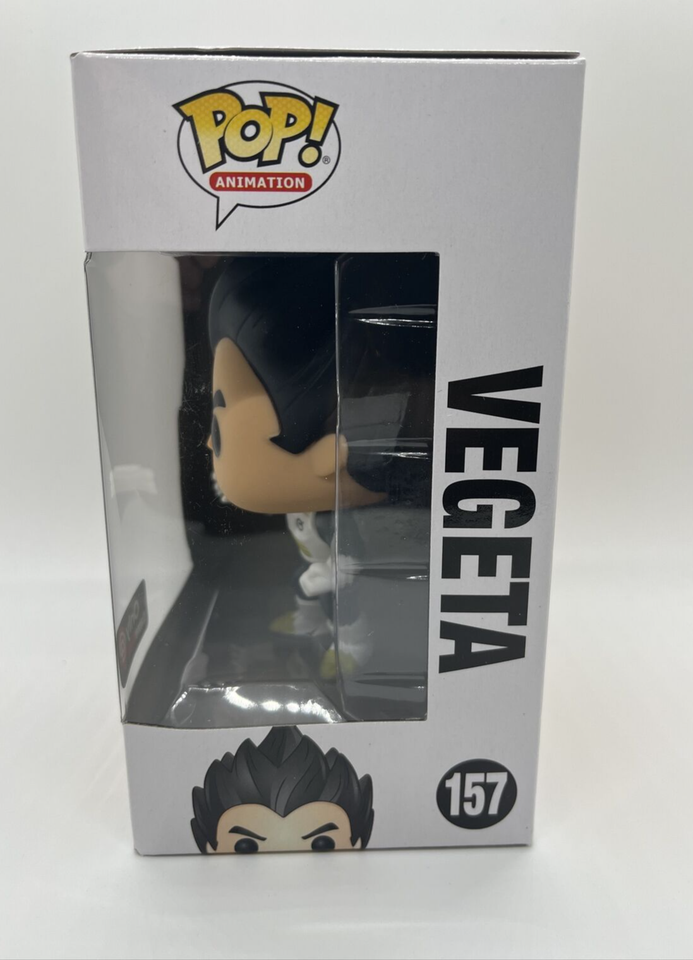 Funko POP Dragon Ball Z Vegeta Black 157 Gamestop Black Friday Box ...