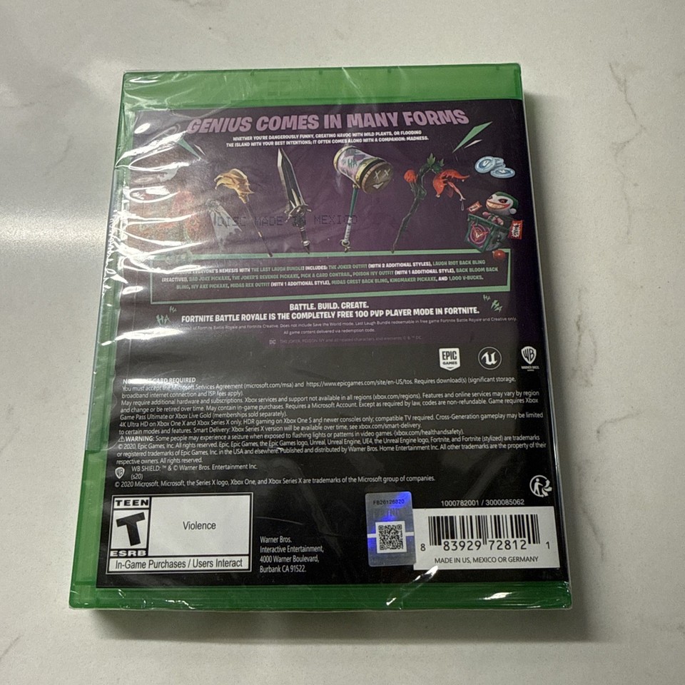 Fortnite: The Last Laugh Bundle - Microsoft Xbox Series X|S Plastic ...