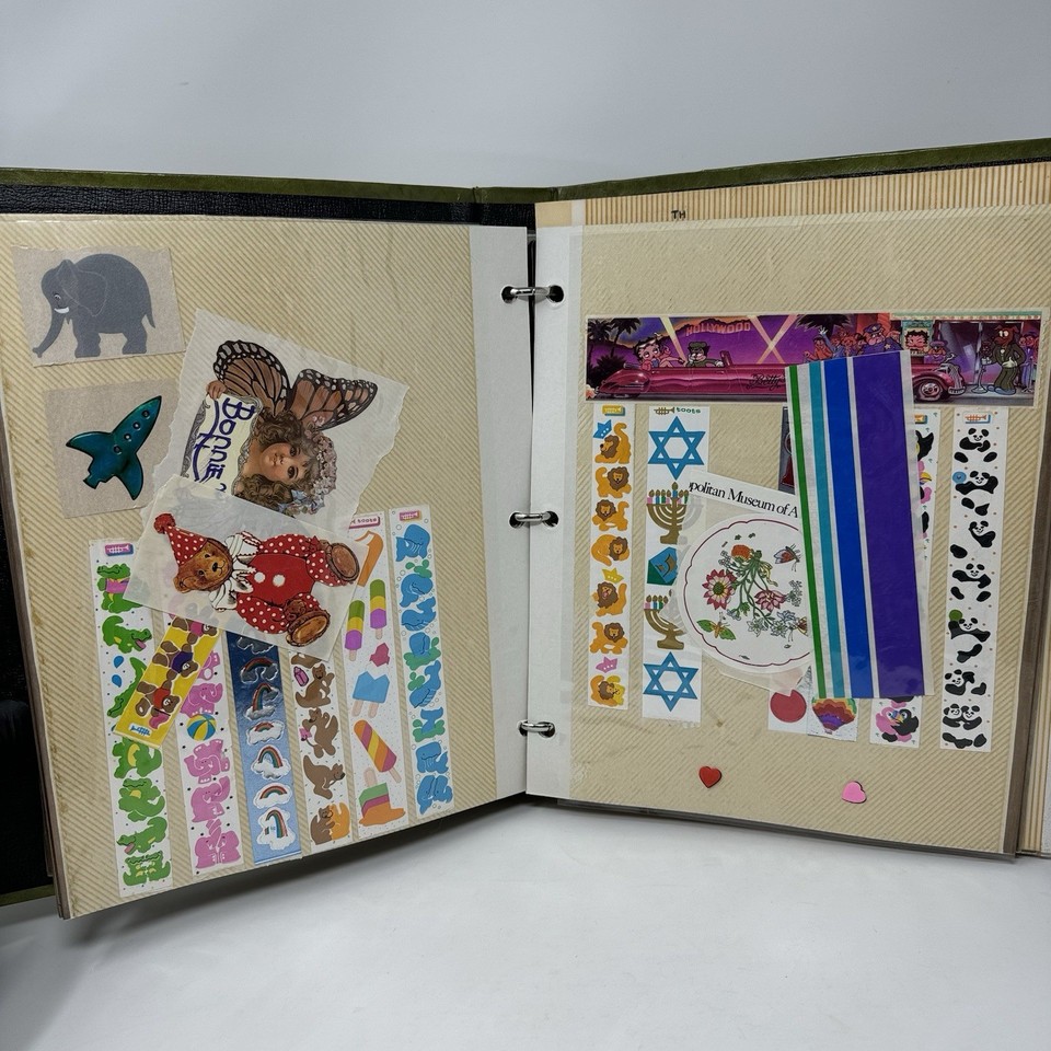 Vintage Sticker Album Book 1970’s 1980’s Scratch N’ Sniff Hello Kitty ...