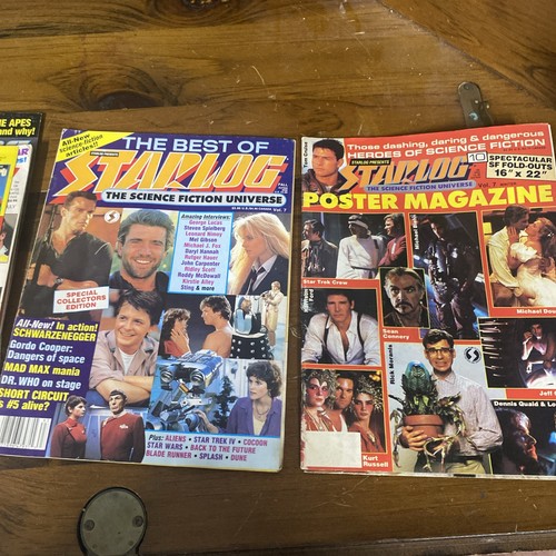 Lot Of 15 Starlog Magazines With Plastic Storage Case Included | eBay