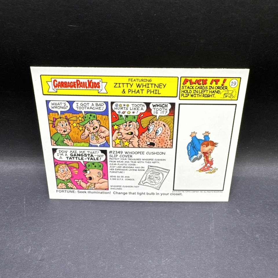 Garbage Pail Kids 2004 Donald Dump Trump Sticker Card | eBay