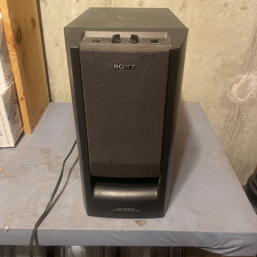 Sony SA-W303 - Super Acoustically Loaded Active Subwoofer | eBay