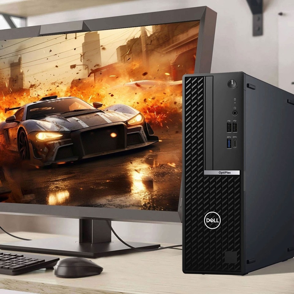 Dell OptiPlex 5080 Desktop PC Intel i5-10th Gen 32GB RAM 1TB SSD WiFi ...