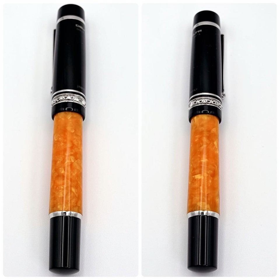 Rare Delta Fountain Pen Dolcevita 18K F Nib Luxury Stationery | eBay