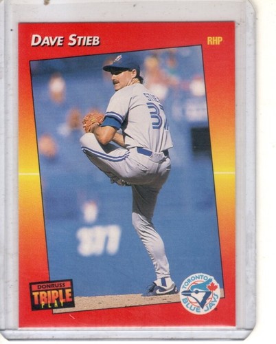 1992 Triple Play #147 Dave Stieb Toronto Blue Jays baseball card | eBay