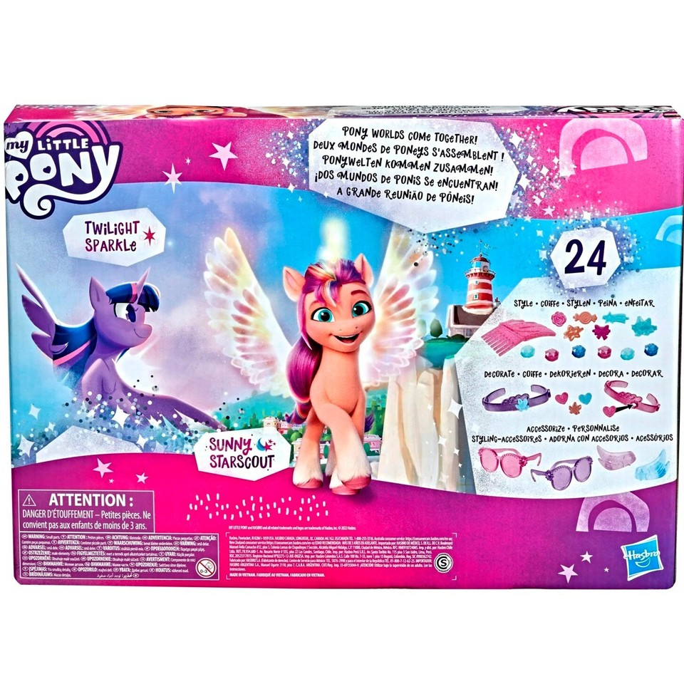 MY LITTLE PONY Generations SUNNY STARSCOUT & TWILIGHT SPARKLE 26-Pcs ...