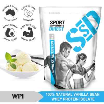 1KG NATURAL VANILLA WHEY PROTEIN ISOLATE - VANILLA WPI 1 X 1KG | eBay