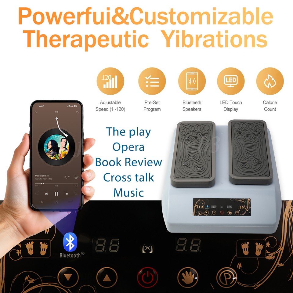 Leg Activator Machine with Remote&Power Cord Stimulate Foot Points ...