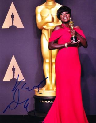 VIOLA DAVIS SIGNED 8X10 PHOTO AUTHENTIC AUTOGRAPH OSCAR WINNER COA | eBay