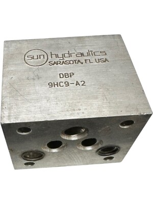 Sun Hydraulics DBP 9HC9-A2 Manifold Valve **SALE** | eBay