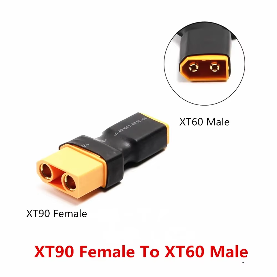 XT90 to XT60 Adaptor Plug XT-90 / XT-60 Connectors Male Female RC Car ...