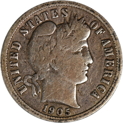1905-O Barber Dime - Micro 'O' Great Deals From The Executive Coin ...
