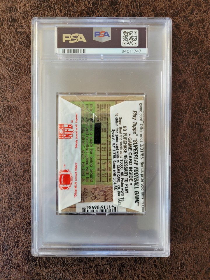 1984 TOPPS FOOTBALL CELLO PACK PSA 9 - Elway, Marino Rookies? | eBay