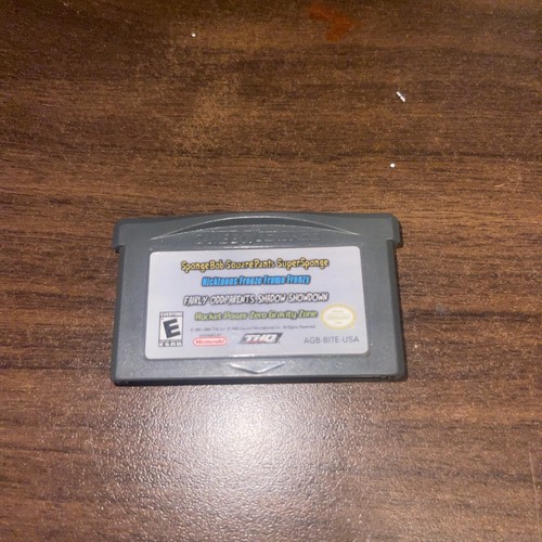 Nintendo Game Boy Advance (GBA) Nickelodeon 4 in 1 Game Pack ...