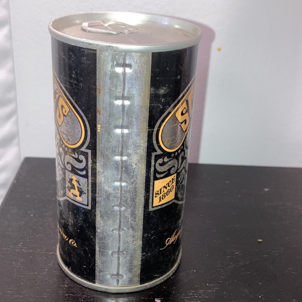 Schell's (BLACK Metallic "Stag") Beer Can Steel Lift-Tab, EMPTY | eBay