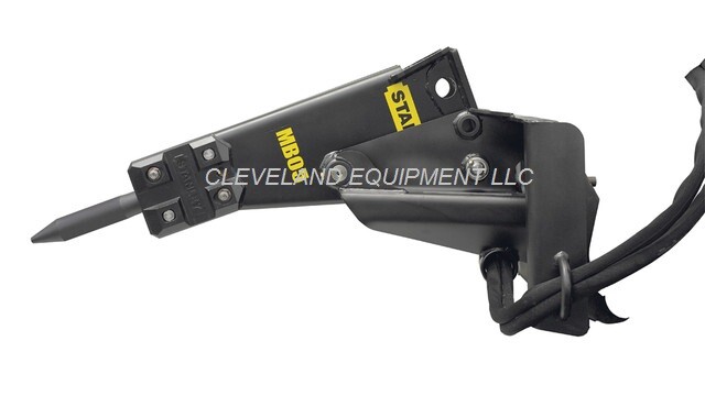 STANLEY MB05 HYDRAULIC CONCRETE BREAKER ATTACHMENT Skid Steer Track ...