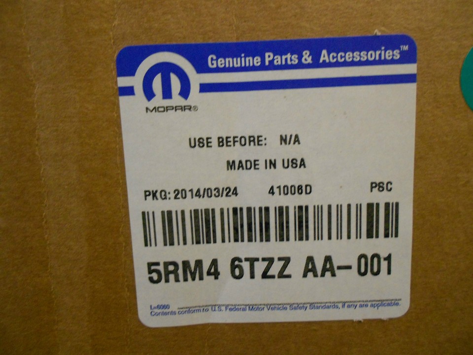 Factory OEM Genuine Mopar Front Radiator Grille Grill Paintable Made in ...