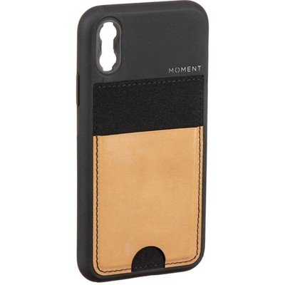 Moment iPhone XS Wallet Photo Case, Natural Leather #310-109 | eBay