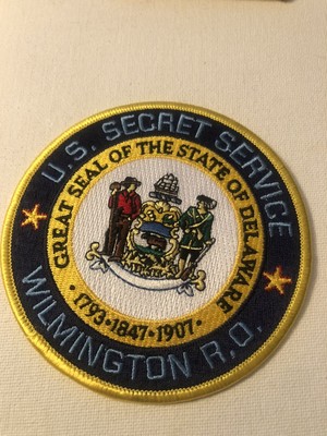 Delaware Police -- US Secret Service Wilmington DE Police Patch | eBay