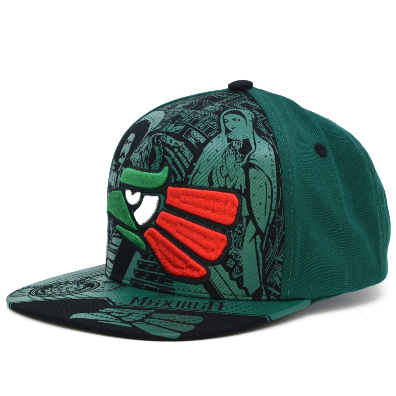 Mexican New TL Mexico Eagle Snapback Hat Flat MEX Adult Baseball Cap | eBay