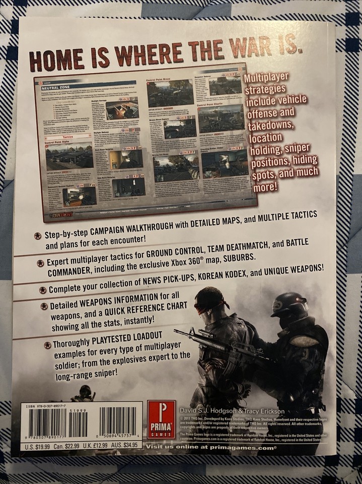 Homefront Prima Official Game Guide for PC PS3 Xbox 360 | eBay