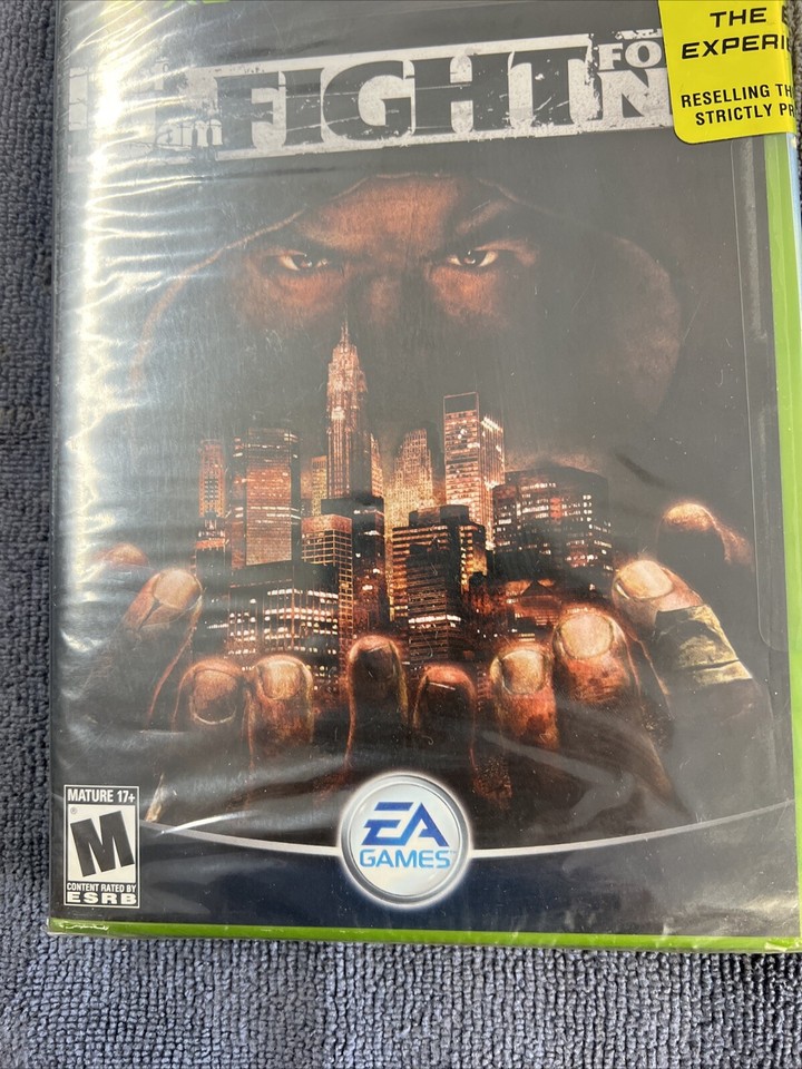 Def Jam Fight for NY Black Label EA Microsoft Xbox BRAND NEW Y-Fold ...