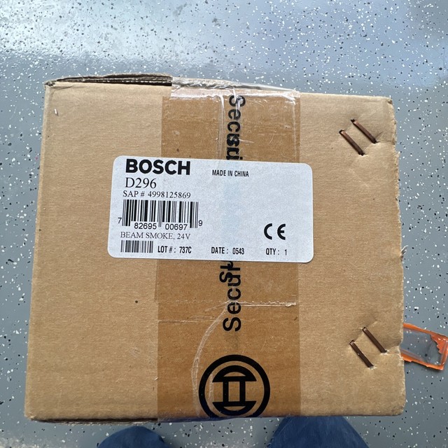 Bosch D296 Smoke Detector - Black/White for sale online | eBay