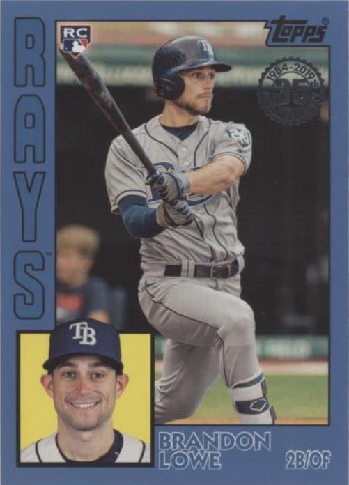 2019 Topps - 1984 Topps Baseball Rookies Brandon Lowe #84R-BL Blue (RC ...