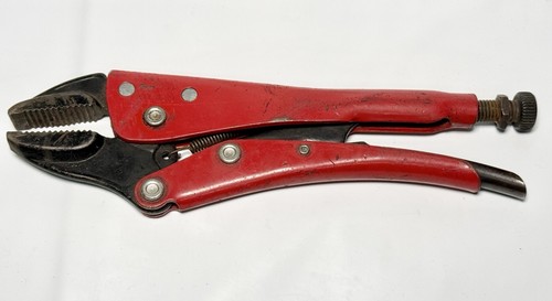 Blue Point Locking Pliers- VGP11210 Red Strong Grips And Jaws Used | eBay