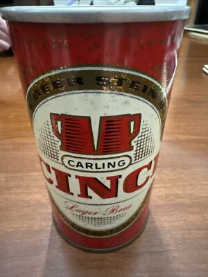 Nice Carlings Cinci Lager Beer Zip Tab Can. Tough | eBay