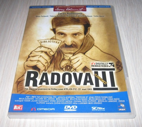 RADOVAN III DVD PREDSTAVA 1983 Zoran Radmilovic Treci | eBay.de