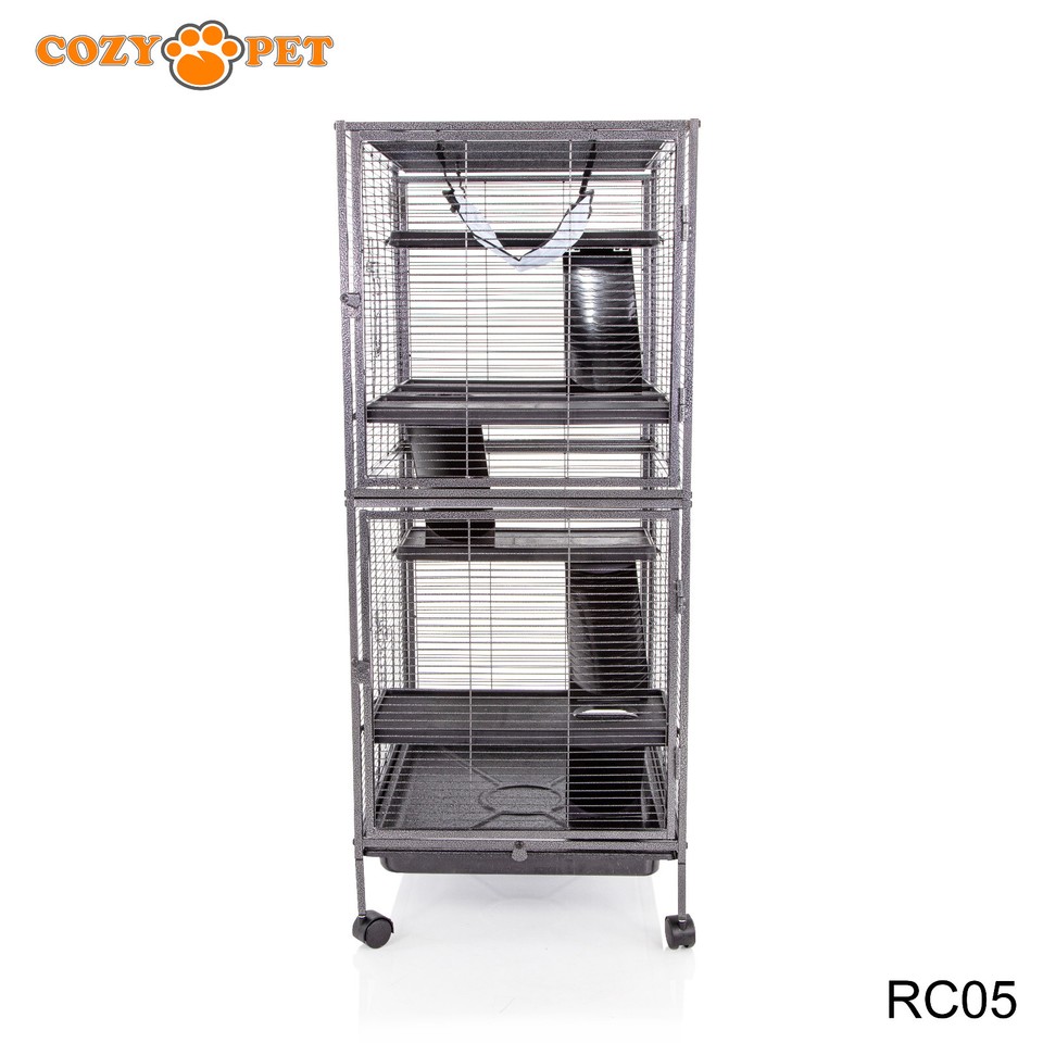 Rodent Cage by Cozy Pet 11mm bars for Rat, Ferret, Chinchilla or Small ...