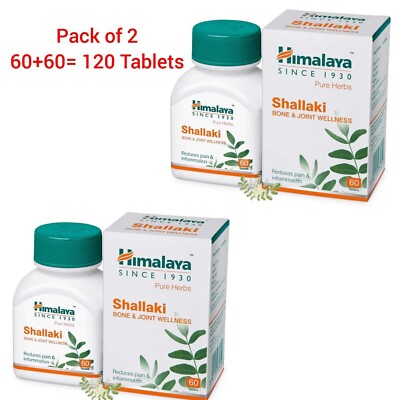 2X Himalaya Pure Herbs Shallaki Table | Reduces pain & inflammation ...