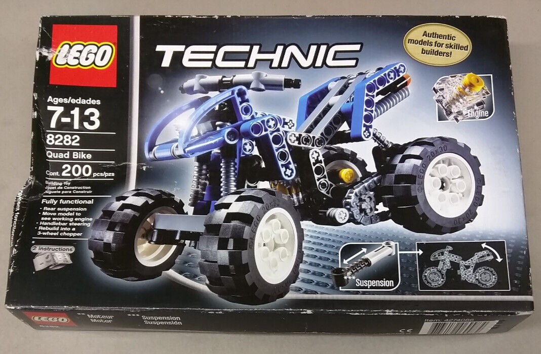 LEGO Technic 8282 Quad Bike NEW! Four-Wheeler ATV Chopper Motorcycle | eBay
