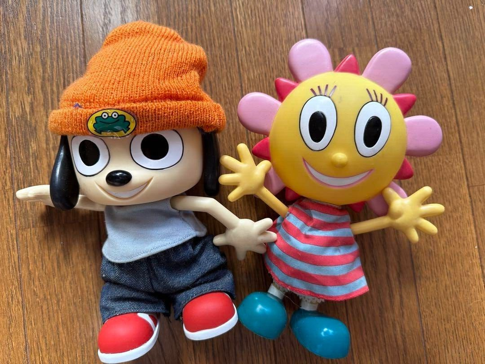 Parappa The Rapper Sunny Funny Figure set MEDI COM TOY from Japan | eBay