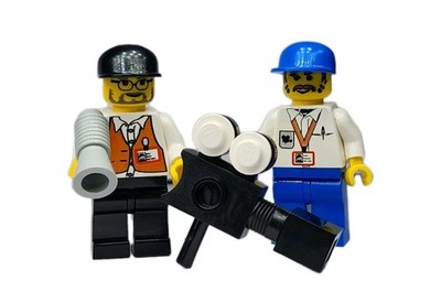NEW LEGO® Director And Cameraman Minifigures Movie Studios 1349 stu001 ...